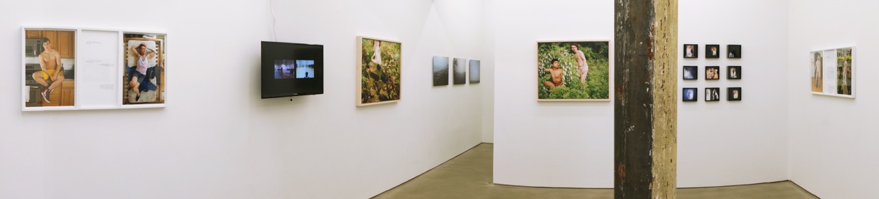 Installation Views of "The Participants" with Aiden Simon, Amber Hawk ...